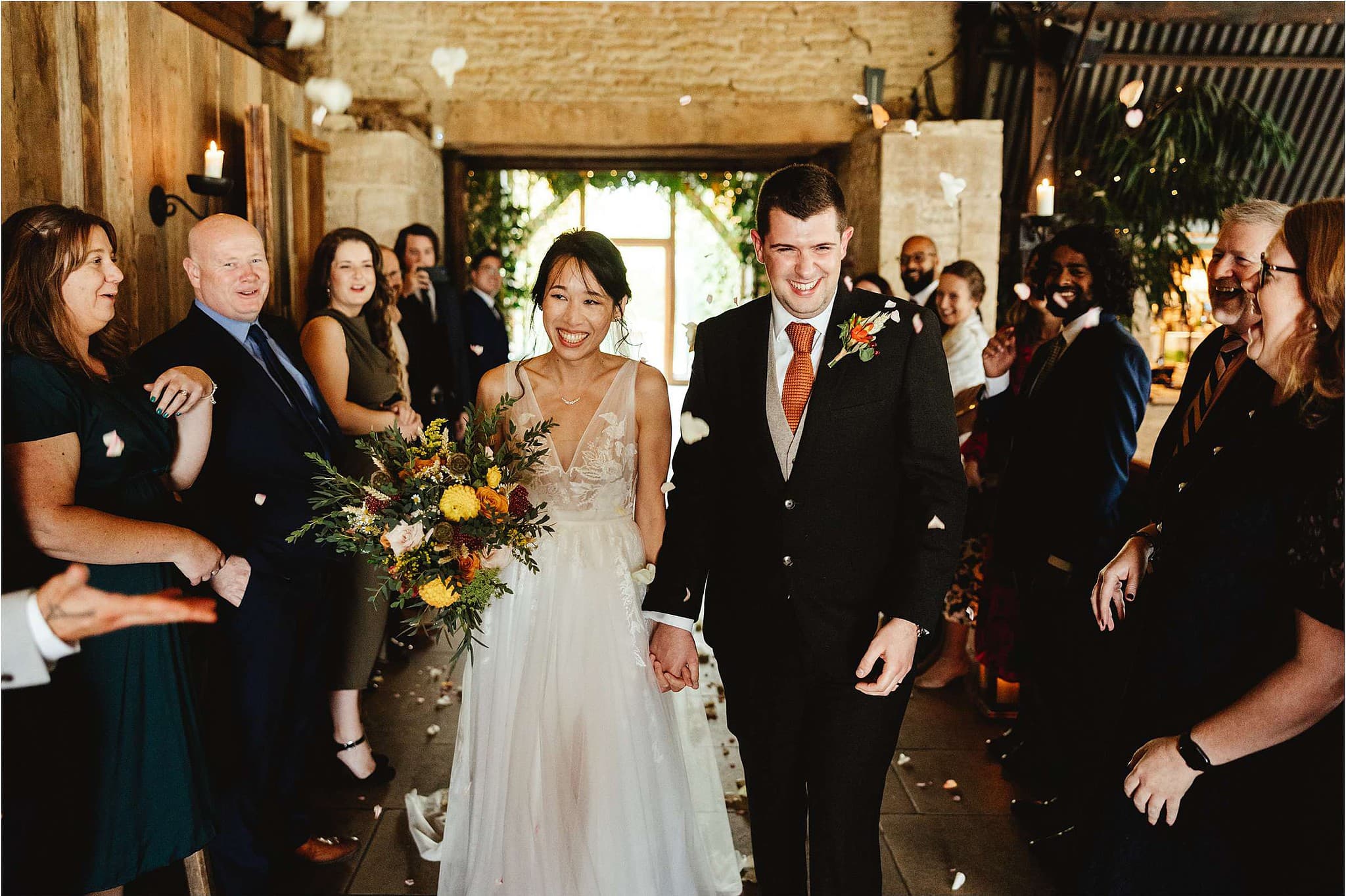 Vivienne + Jonny | Stone Barn, Cotswolds • Liam + Bee